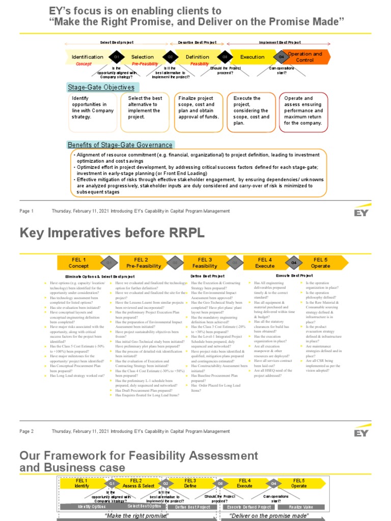 Stage Gate Governance | PDF | Procurement | Poverty