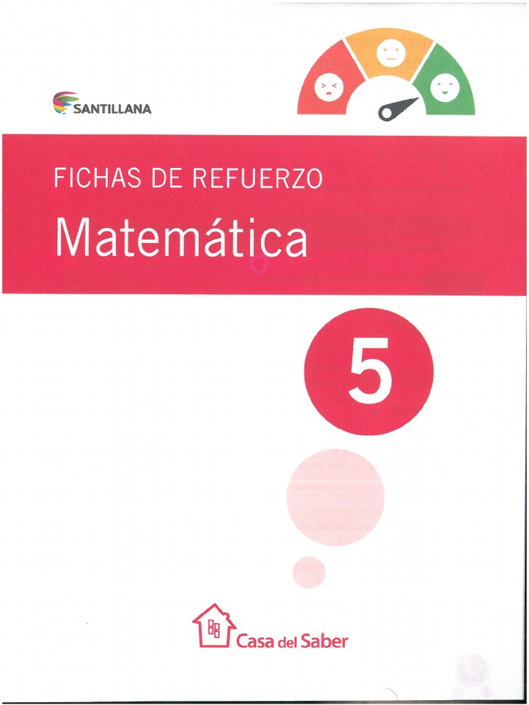 Fichas de Refuerzo Matematica 5 | PDF