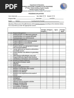 QATAME Forms For INSET 2020 | PDF | Learning | Program Evaluation