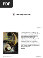 As of 7.20.16 Lean Liberating Structures Guide 1 | PDF | Narrative ...