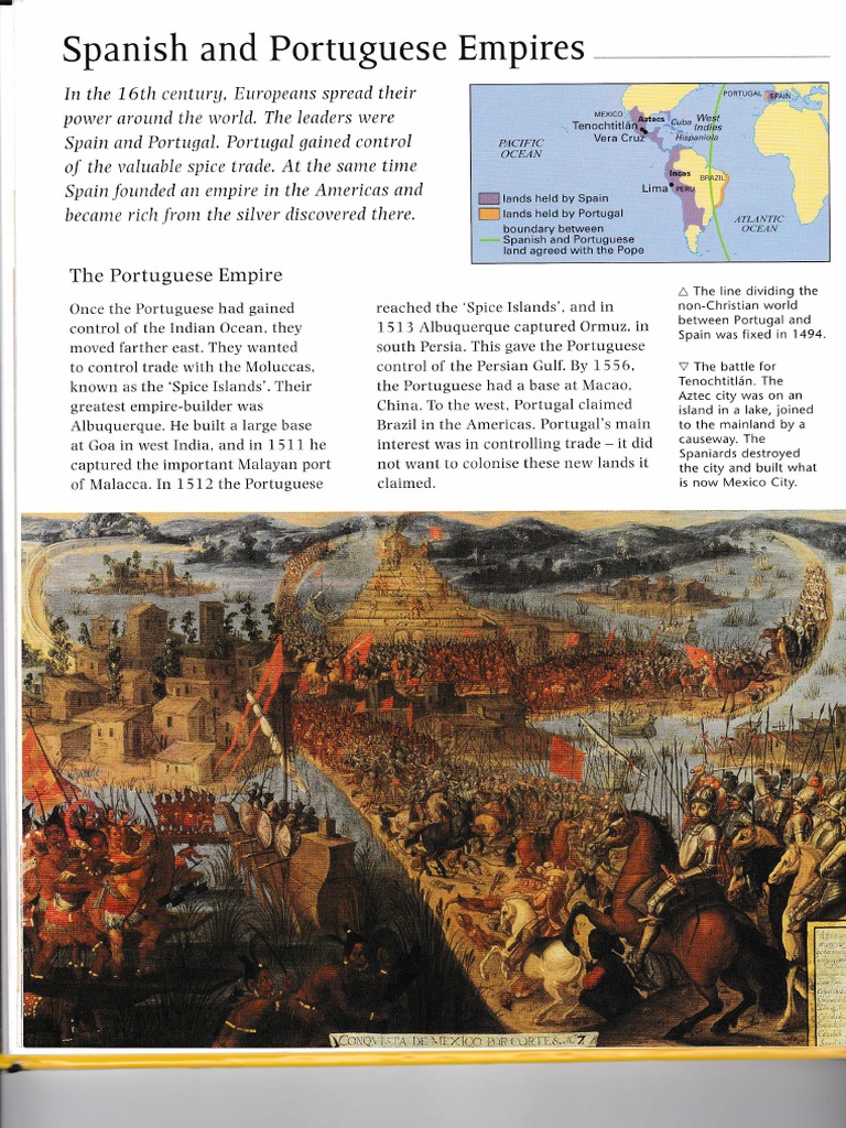 Spanish & Portuguese Empires Overview | PDF | Spanish Empire ...