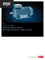 ABB Low Voltage General Purpose Motors | PDF | Electricity | Electrical ...