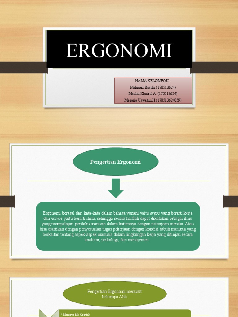 k3 Ergonomi | PDF