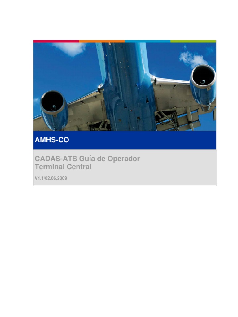 AMHS-CO CadasAts GuiaCenTerm V1.1 | PDF | Terminal de computadora ...