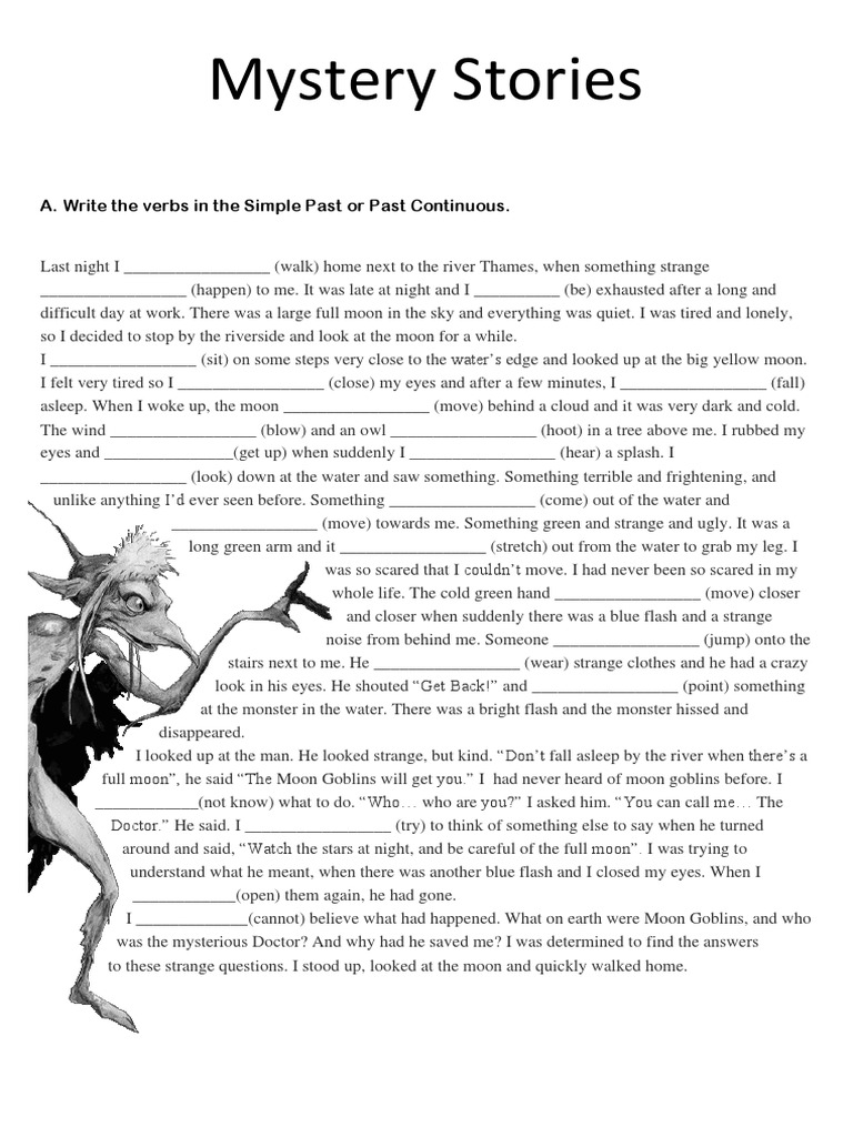 Mystery Story Writing Prompts | PDF