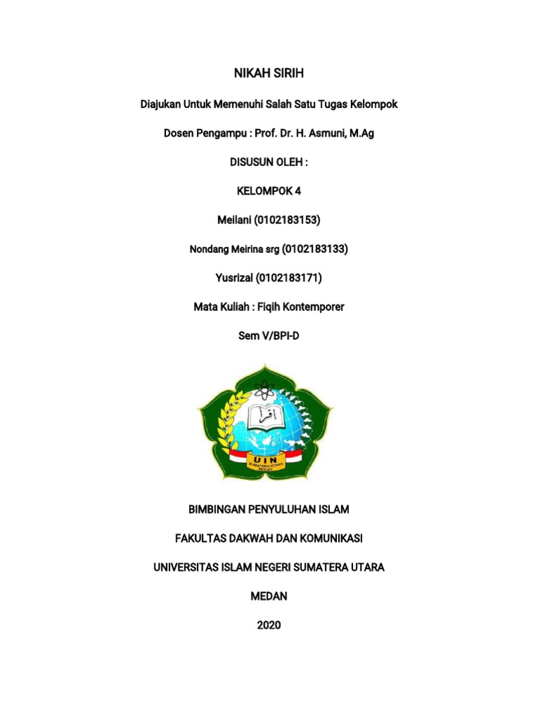 Fiqh Kontemporer K 5 | PDF