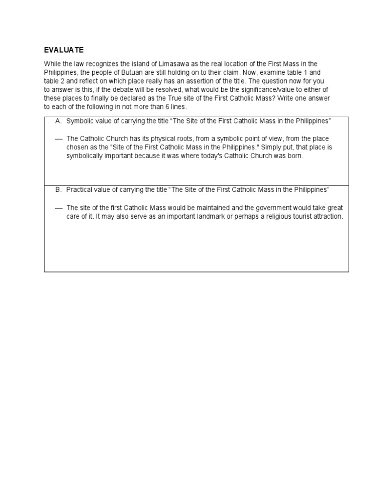 M2 U1 Evaluate | PDF