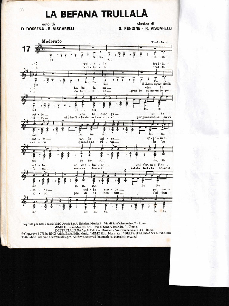 La Befana Trullalà | PDF