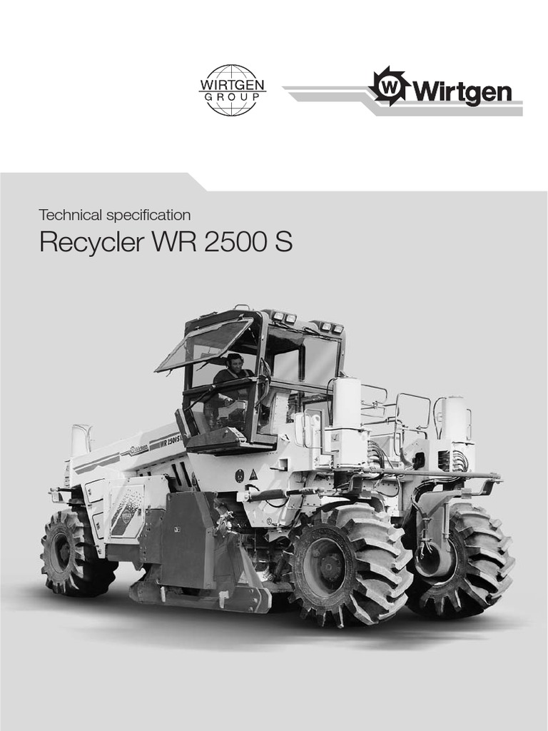 Data Sheets WR 2500 S en (c74) | PDF