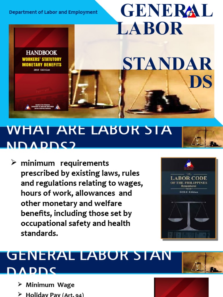 General Labor Standards Guide | PDF | Working Time | Parental Leave