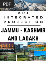 Physiographic Divisions of J&K | PDF | Earth Sciences | Geomorphology