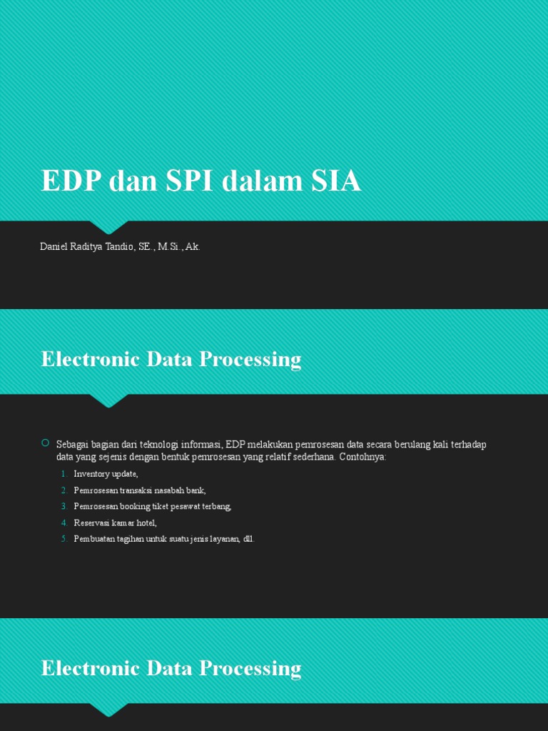 SIA Materi 4.2 | PDF