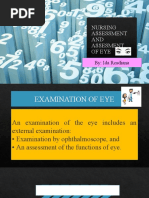 Eye Examination: OSCE Checklist | PDF | Clinical Medicine | Eye