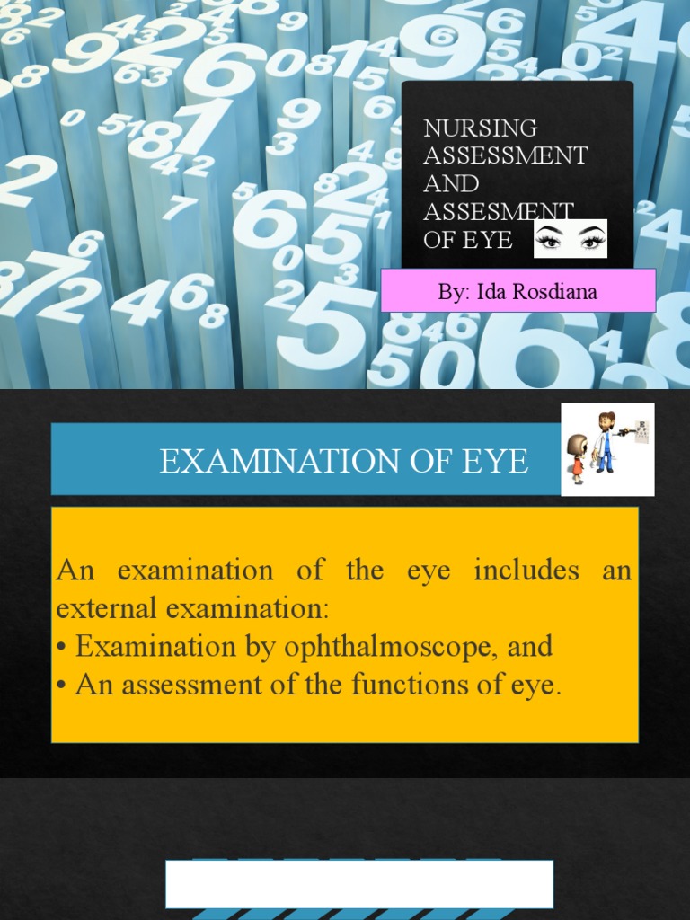 Nursing Assessment For Eye Disorder | PDF | Eye | Retina