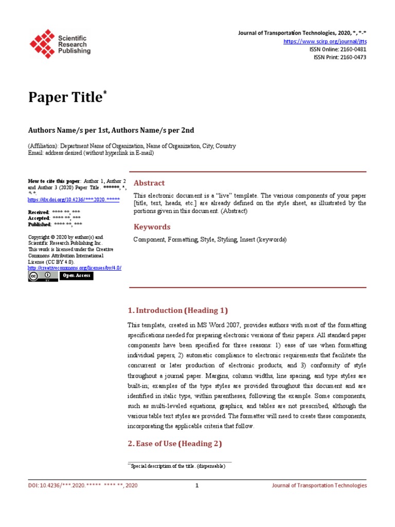 Paper Title: Authors Name/s Per 1st, Authors Name/s Per 2nd | PDF | Bracket | Note (Typography)