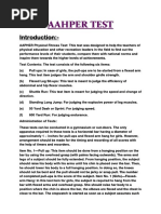 AAPHER Physical Fitness Test | PDF | Anatomical Terms Of Motion ...