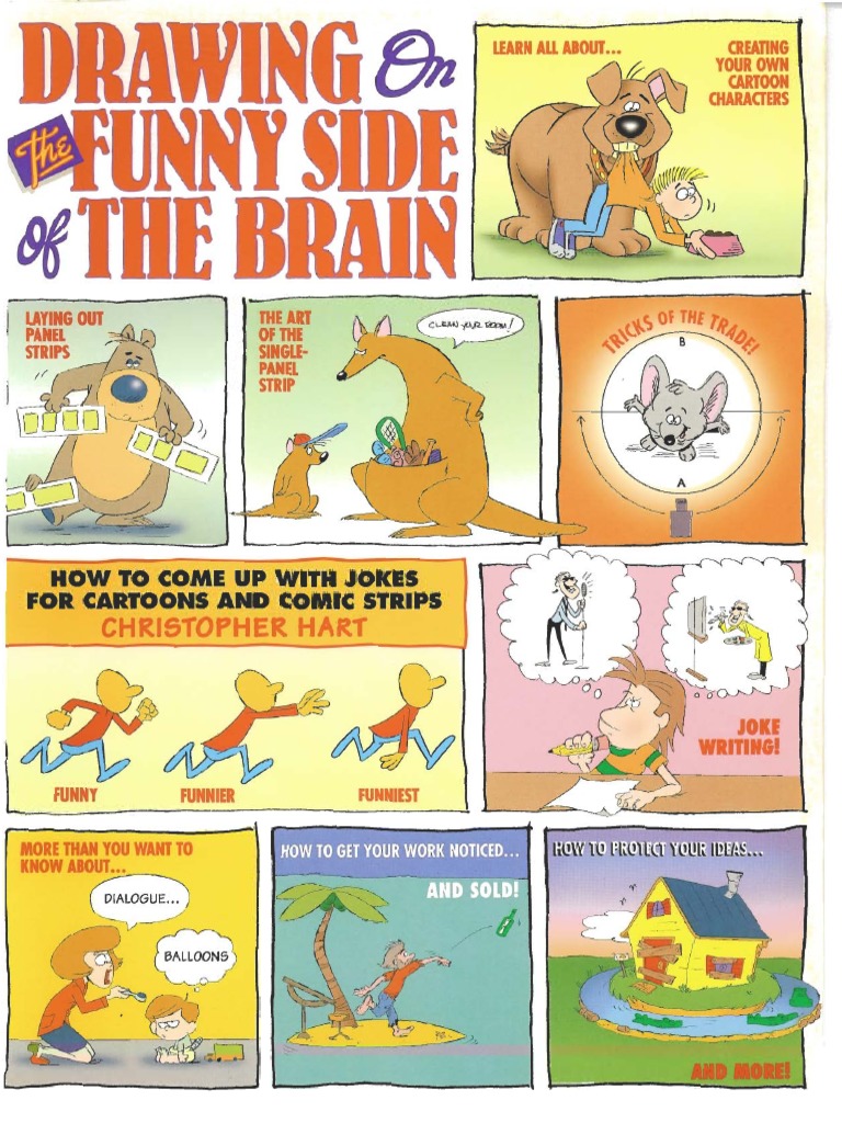 Drawing On The Funny Side of The Brain - How To Come Up With Jokes For ...