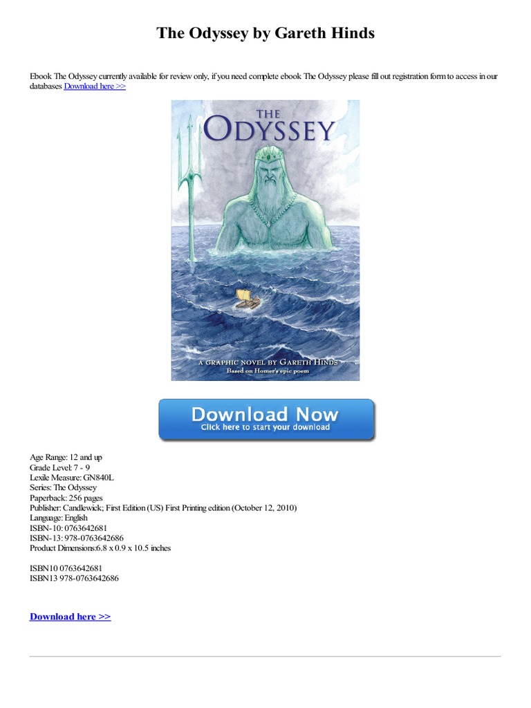 The Odyssey | PDF | Iliad | Odyssey