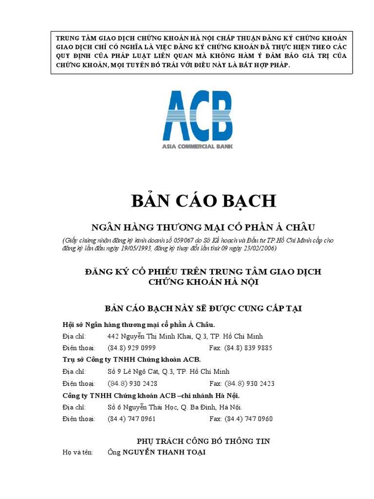 Acb BCB | PDF