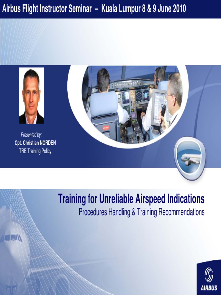 Training For Unreliable Airspeed | PDF | Aircraft | Aerospace