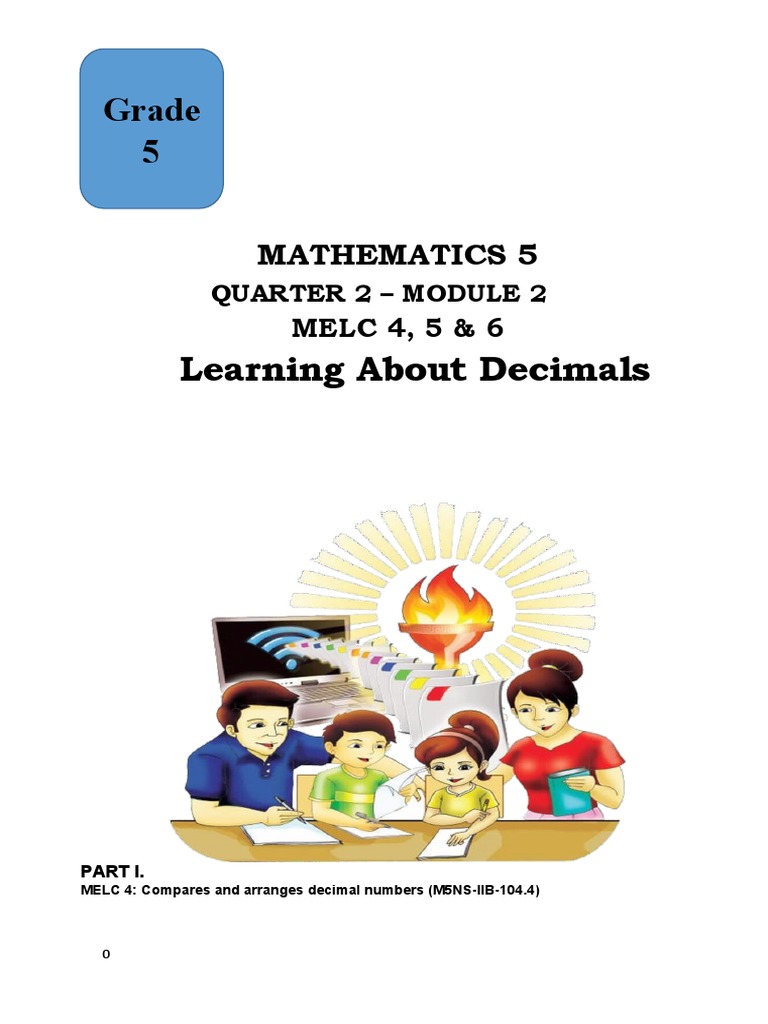 Grade 5: Mathematics 5 | PDF | Numbers | Decimal