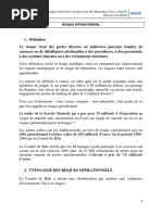 Presentation 1 | PDF | Risque opérationnel | Risque