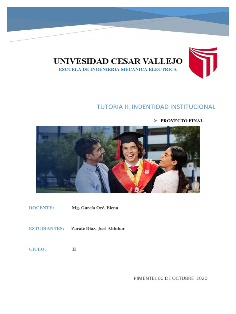 Proyecto Final | PDF | Universidad | Educación avanzada