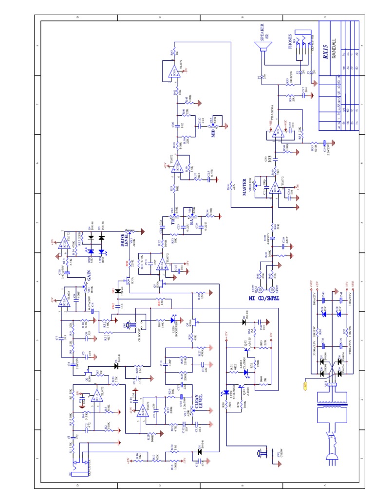RX15 - Schematics | PDF