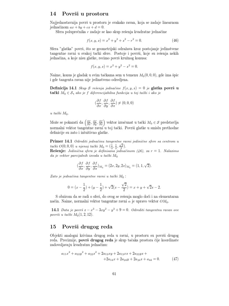 Formule Povrsi | PDF