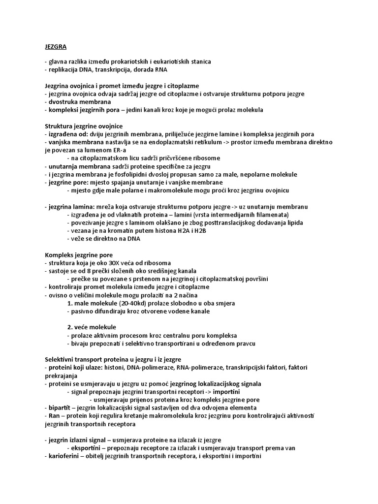Jezgra I Jezgrica | PDF