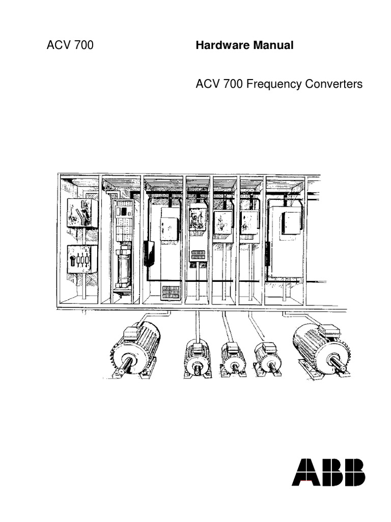 ACV 700 ACV 700 Frequency Converters: Hardware Manual | PDF | Rectifier | Power Inverter