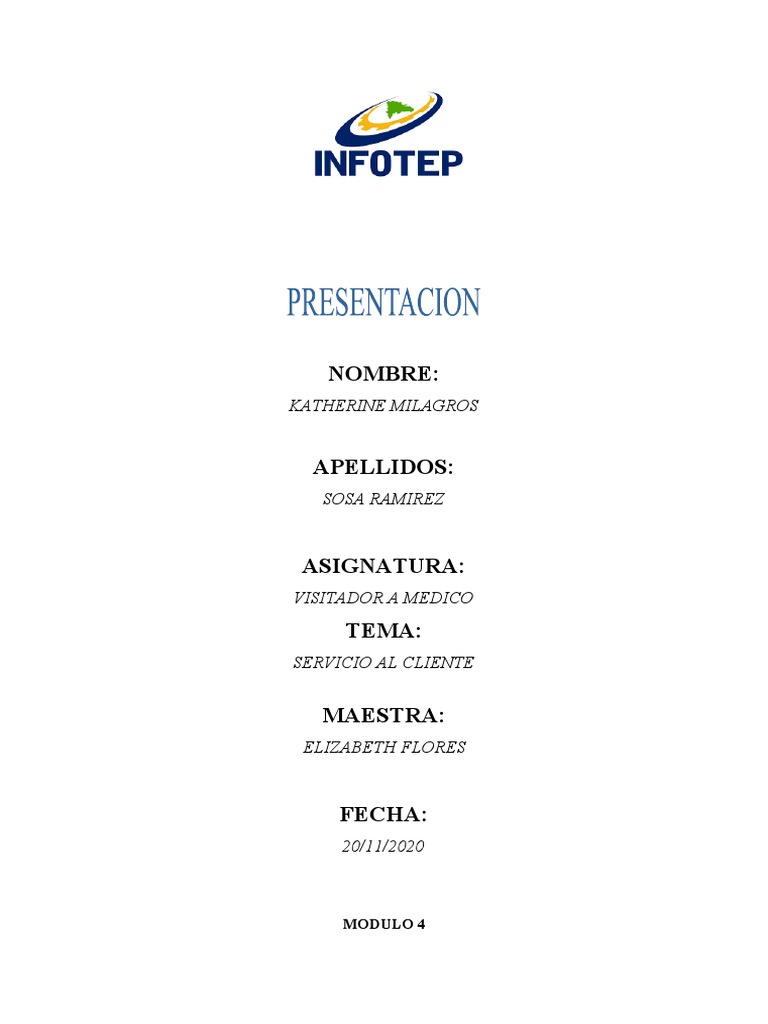 Actividad 1 Modulo 4 | PDF | Cliente | Business