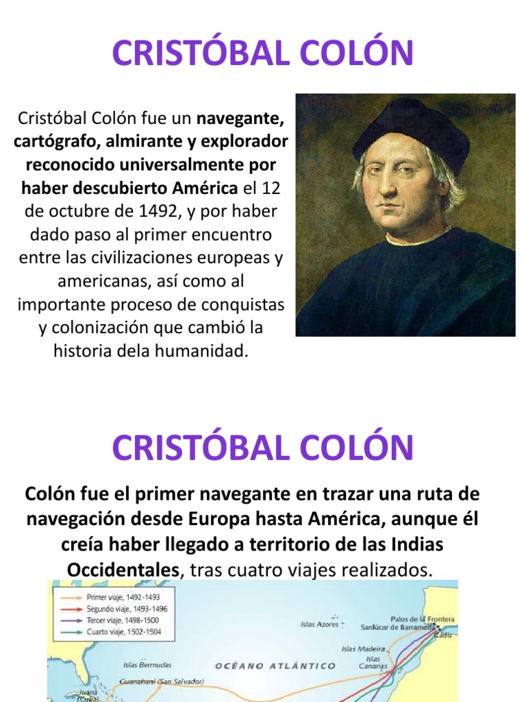 Quien Fue Cristobal Colon Cristóbal Colón Patrimonio Cultural Y