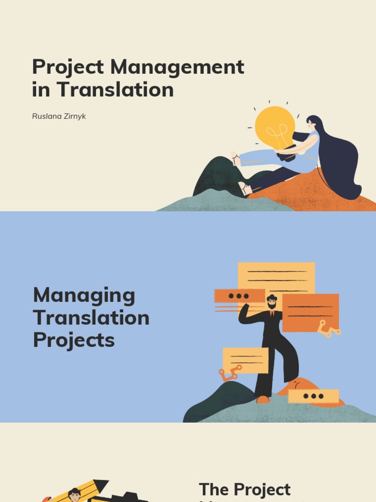 Project Management in Translation | PDF | Project Management | Business