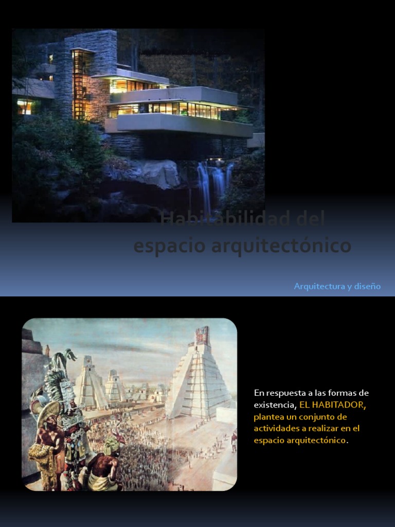 Habitabilidad Del Espacio Arq. | PDF | Diseño | Vida