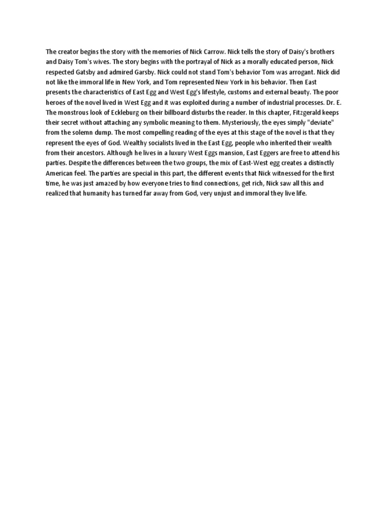 New Document The Great Gatsby | PDF