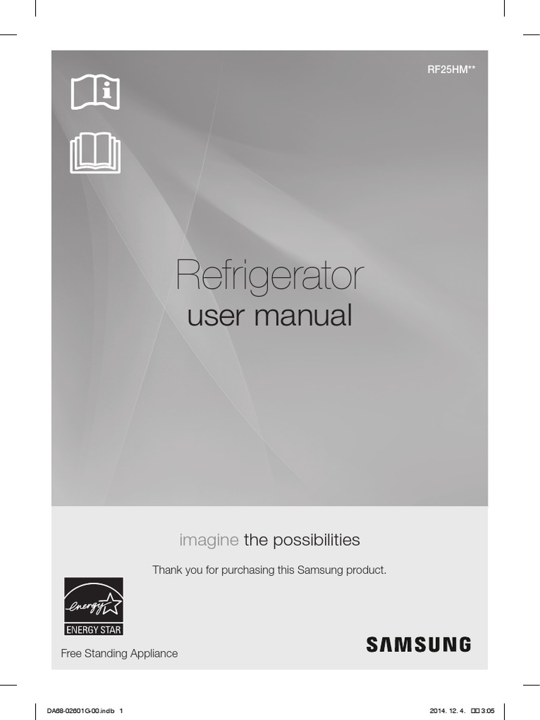 Refrigerator: User Manual | PDF