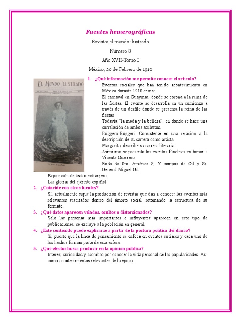12.fuentes Hemerográficas | PDF