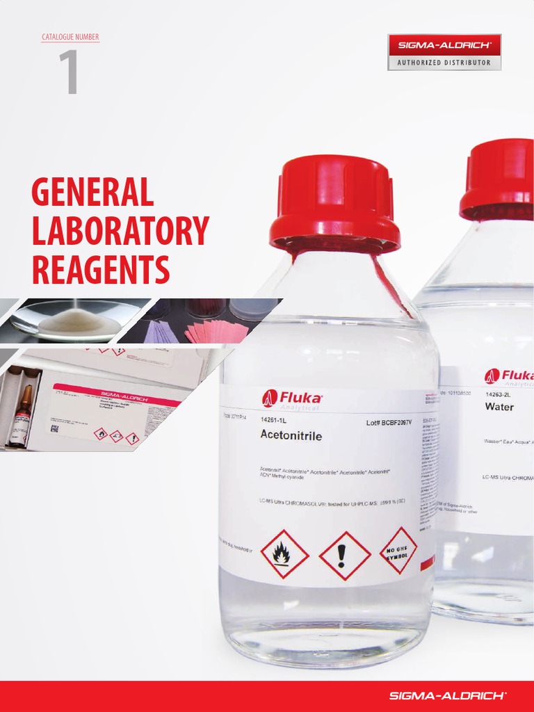 Sigma-Aldrich General Laboratory Reagents | PDF | Thin Layer Chromatography | Ph