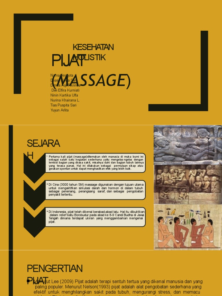 PPT Holistik Pijat | PDF