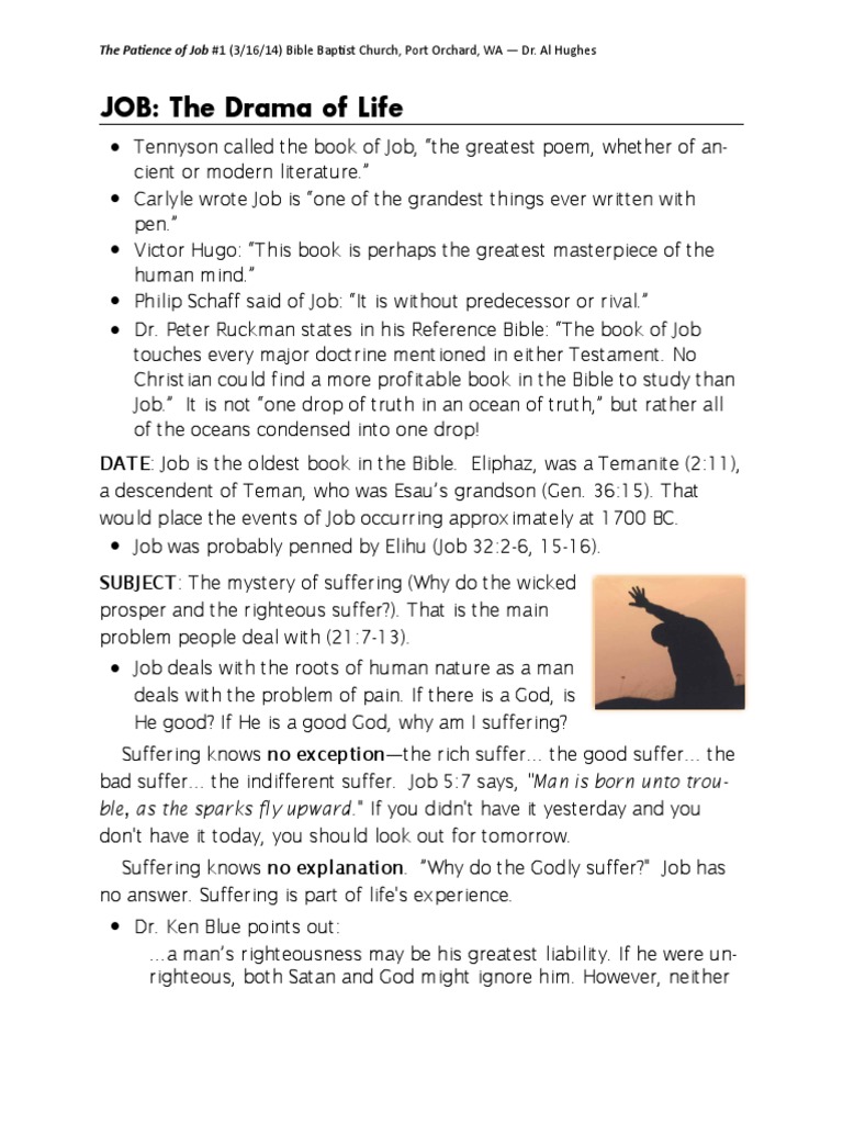 Understanding the Book of Job | PDF | Book Of Job | Great Tribulation