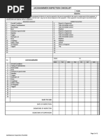Roller Compactor Inspection Checklist | PDF | Wheeled Vehicles | Car