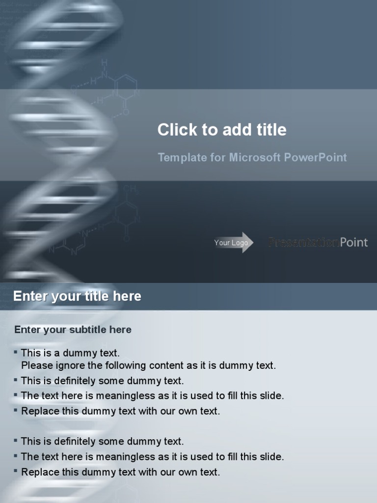 Free Microsoft PowerPoint Template | PDF