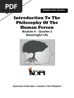 PH Human Person and Death | PDF | Authenticity (Philosophy) | Death
