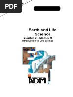 Earth and Life Science Quarter 2 Module 2 | PDF | Life | Organisms