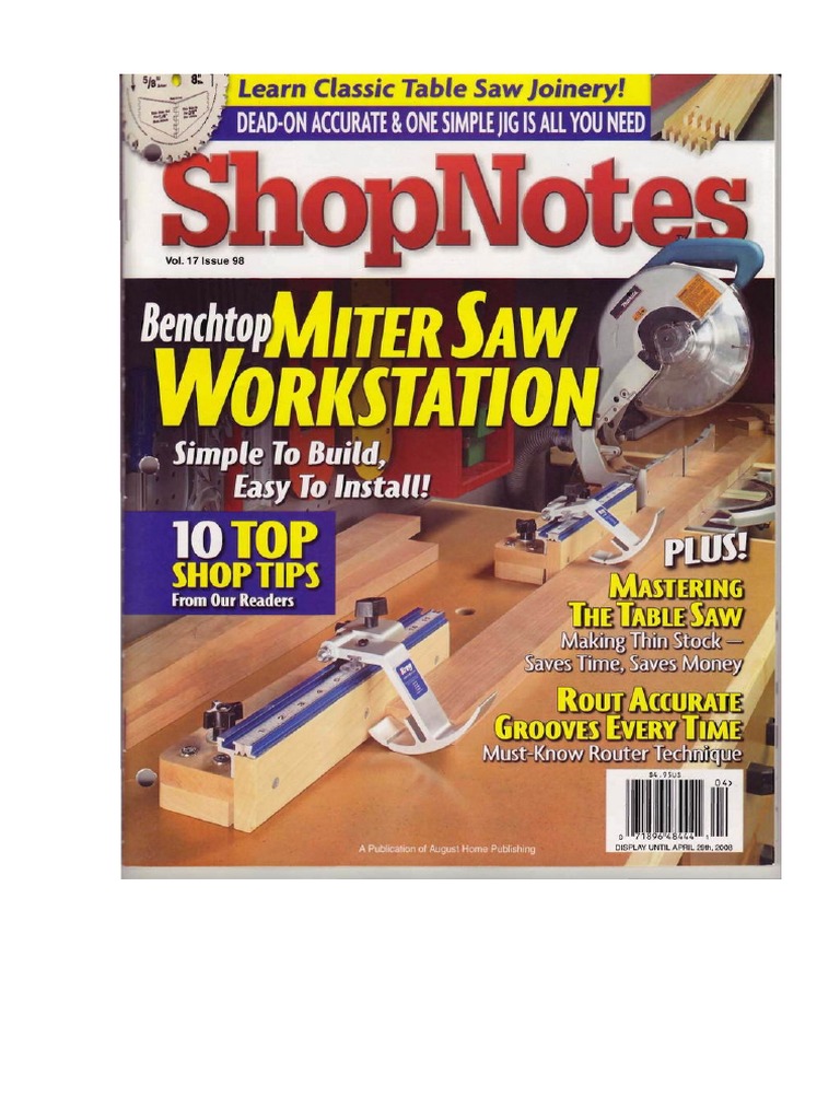 ShopNotes #98 | PDF