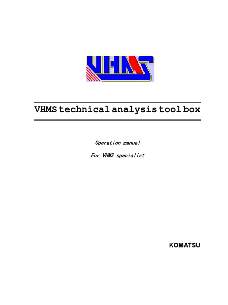 VHMS technical analysis tool box setup guide | PDF | Product Lifecycle ...