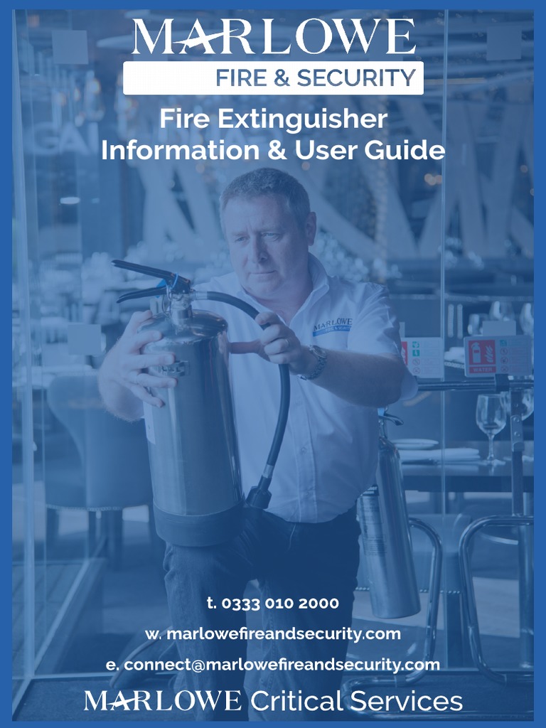 Fire Extinguisher User Guide | PDF | Fires | Firefighting