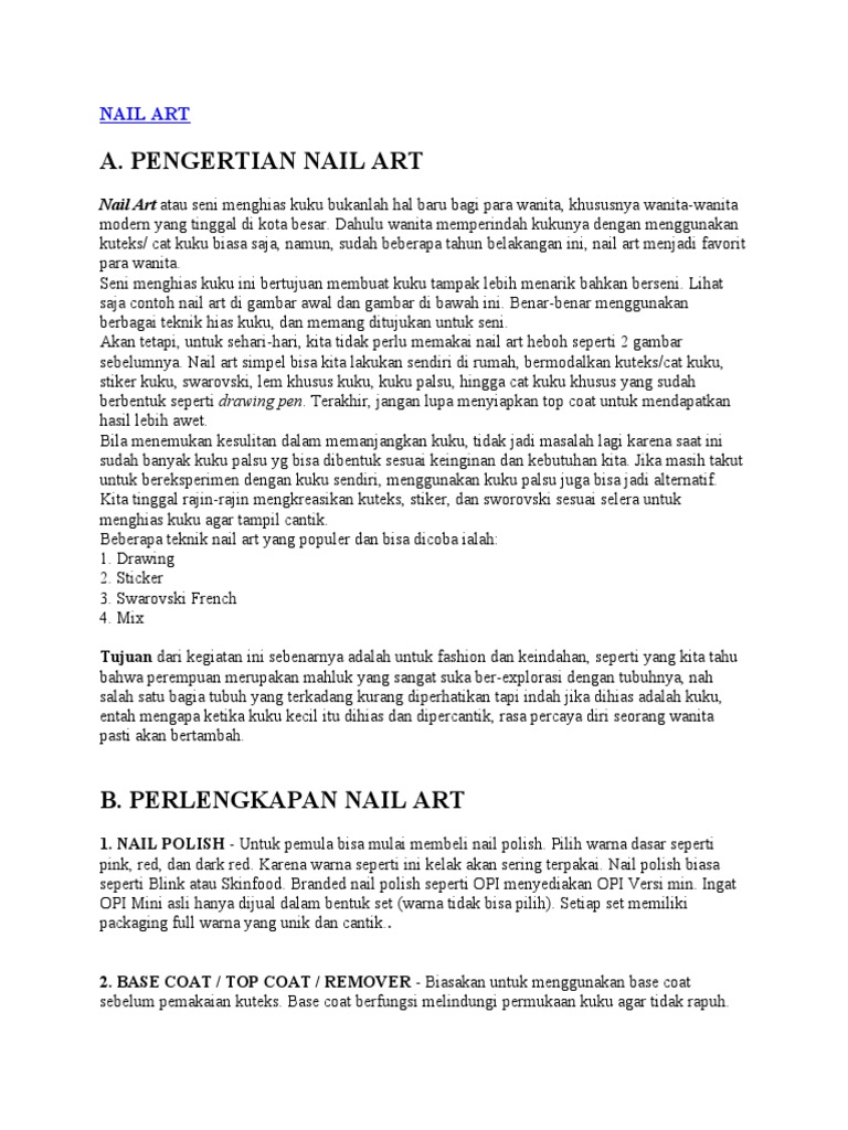 Nail Art | PDF
