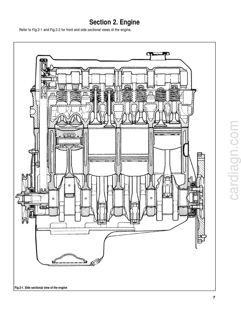 Engine - VAZ 21213 | PDF | Carburetor | Piston